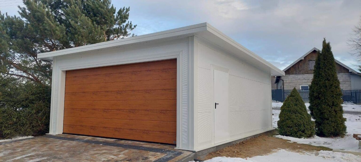 Garaż ocieplany Garage Delux - Producent Garaży